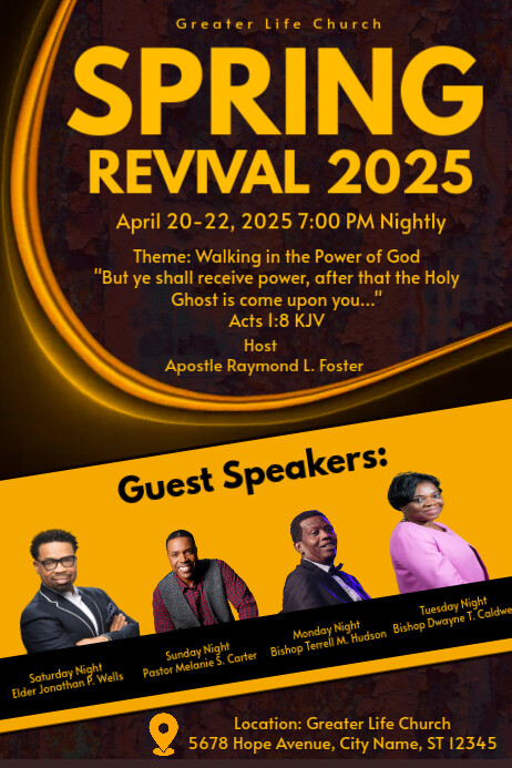 Copy of Maximalist Spring Revival Poster | PosterMyWall