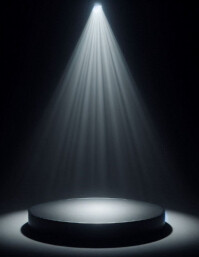 Red Carpet Spotlight Stage Template | PosterMyWall