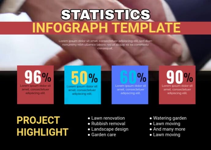 Copy of Maximalist Statistics Infographic Design Postcard | PosterMyWall