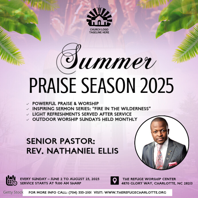 Copy of Maximalist Summer Praise Season 2025 Instagram Post | PosterMyWall
