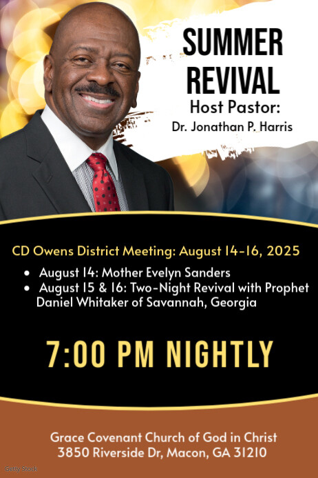 Maximalist Summer Revival Poster Template | PosterMyWall