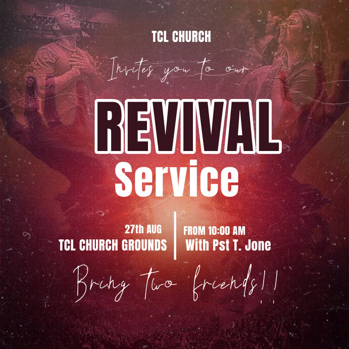 Maximalist Sunday Service Instagram Post Template | PosterMyWall