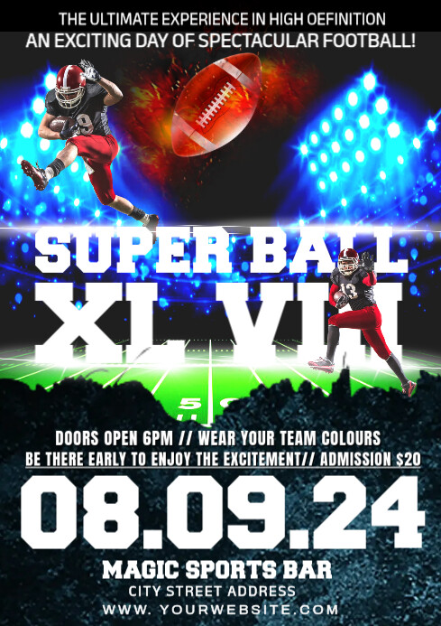 Copy of Maximalist Super Ball Flyer A4 | PosterMyWall
