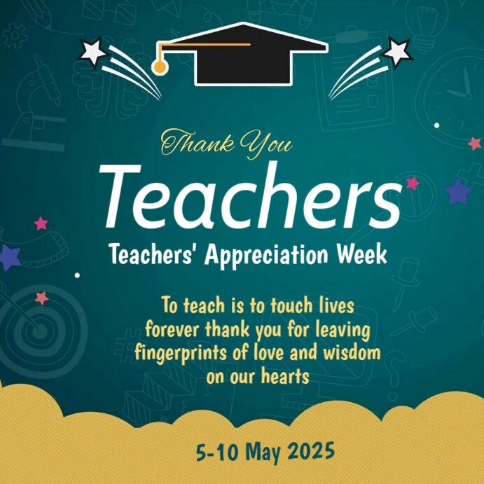 Maximalist Teacher's Appreciation Week Instagram Post Template ...