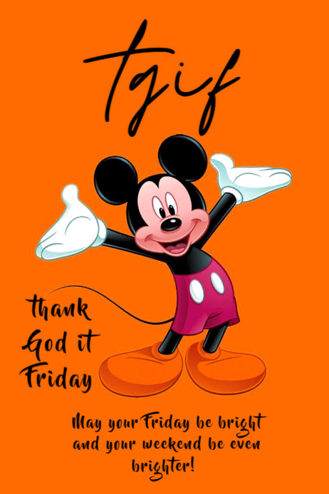 Copy of Maximalist Tgif Banner 4' × 6' | PosterMyWall