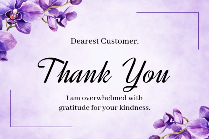 Maximalist Thank You Flag Template | PosterMyWall