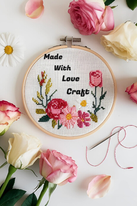 Maximalist Thread Art Work Poster Template | PosterMyWall