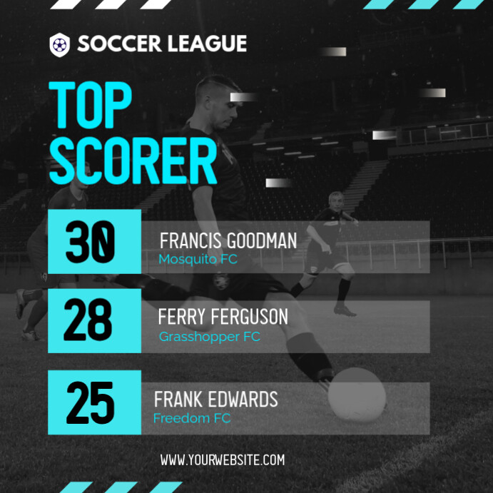 Copy of Maximalist Top Scorer Instagram Post | PosterMyWall