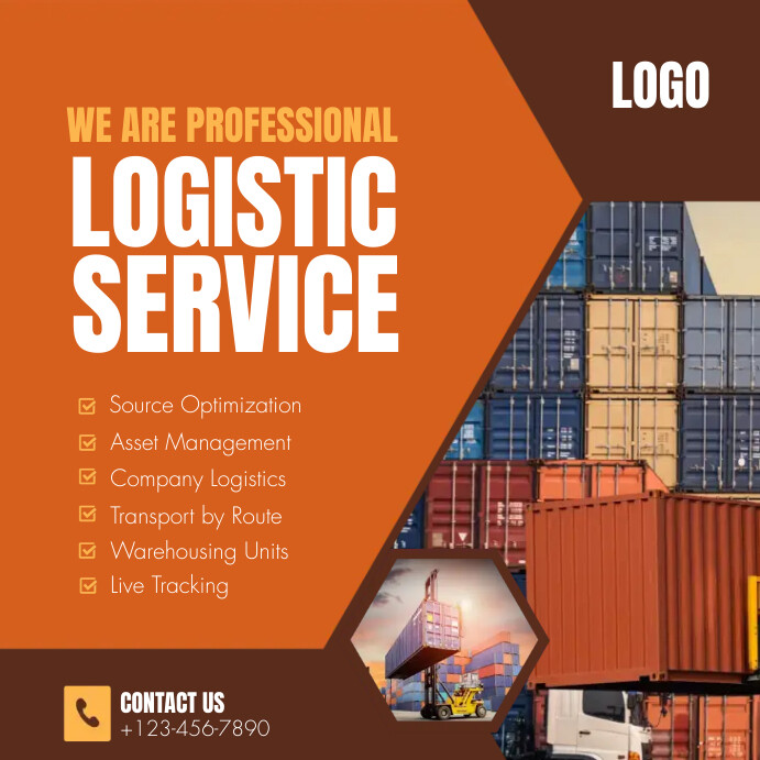 Plantilla de Maximalist Transport And Logistics Flyers Ins | PosterMyWall