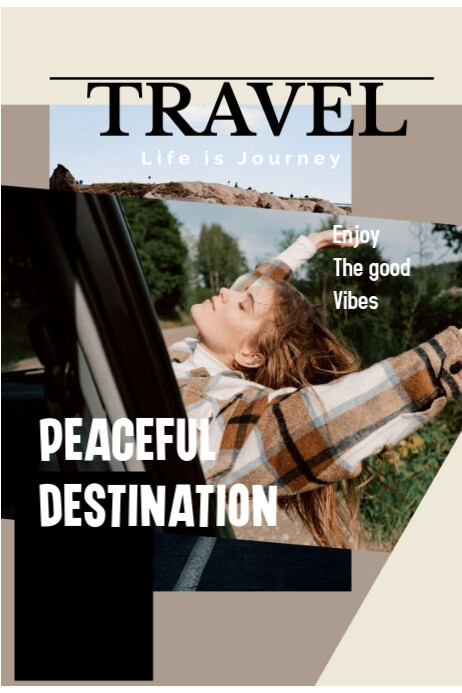 Copy of Maximalist Traveling Magazine Cover Poster | PosterMyWall