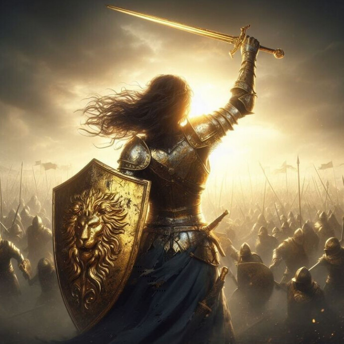 Copy of Maximalist Triumphant Battle Background Design Template ...