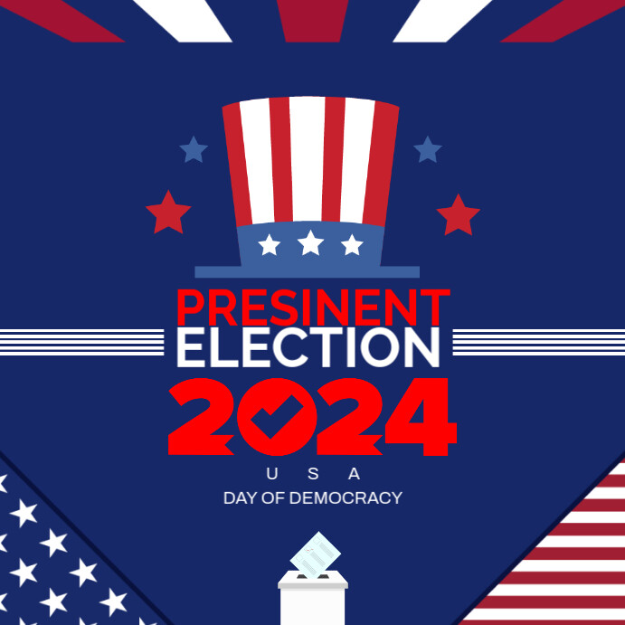 Maximalist Us Election Template Instagram Post Instagram Post ...