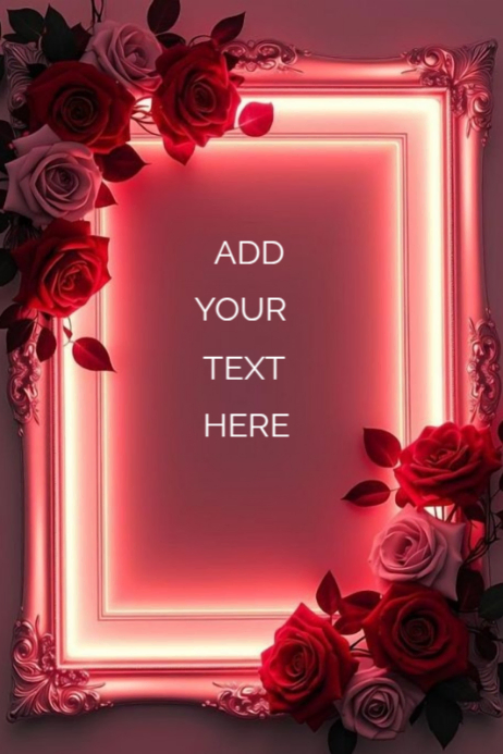 Plantilla de Maximalist Valentine Day Background Online Design Flyer ...