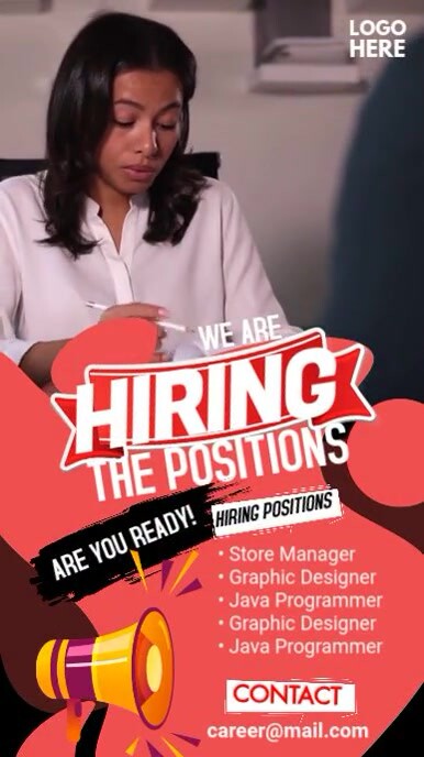 Maximalist We Are Hiring Instagram Story Template | PosterMyWall