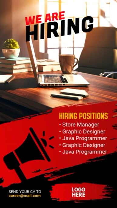 Maximalist We Are Hiring Instagram Story Instagram Story Template ...