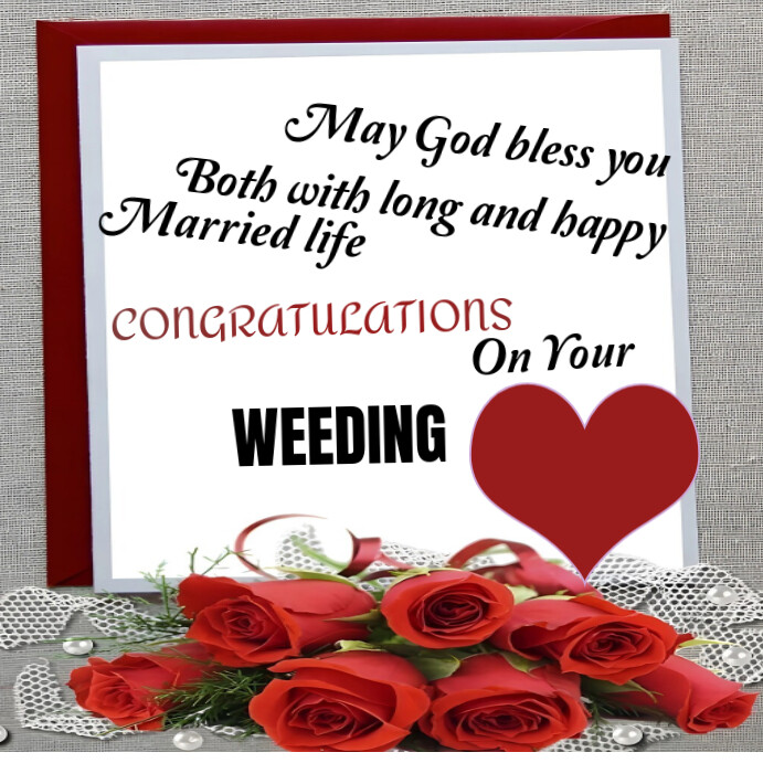 Maximalist Weddings Instagram Post Template | PosterMyWall