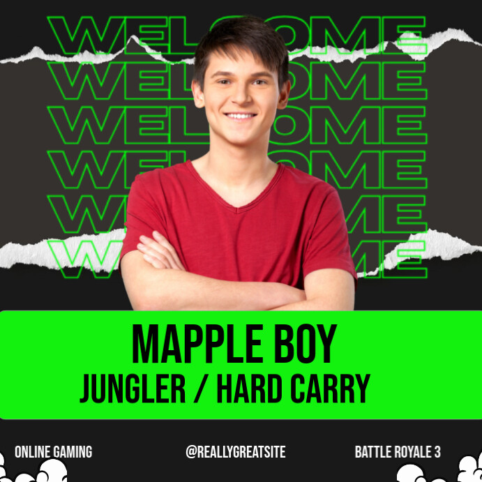 Copy of Maximalist Welcome Player Instagram Post | PosterMyWall