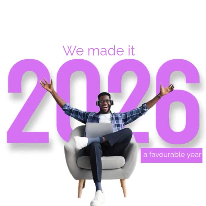 Maximalist Welcome To 2026 Instagram Post Template | PosterMyWall