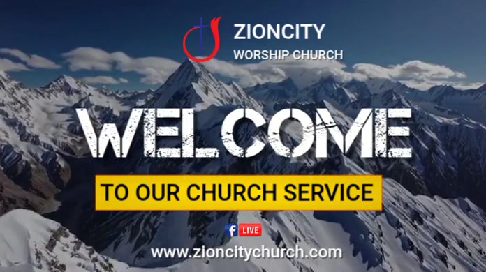 Maximalist Welcome To Our Church Service Twitter Post Template ...