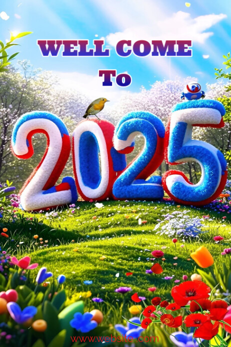 Maximalist Well Come Poster Template | PosterMyWall