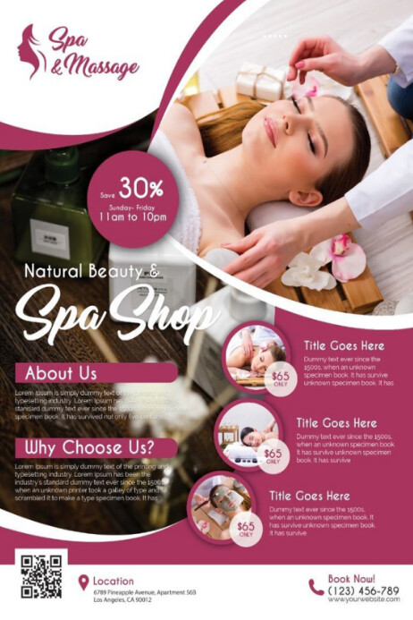 Copy of Maximalist Wellness And Spa Poster | PosterMyWall