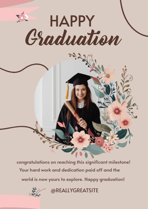 Maximalist White A4 Template | PosterMyWall