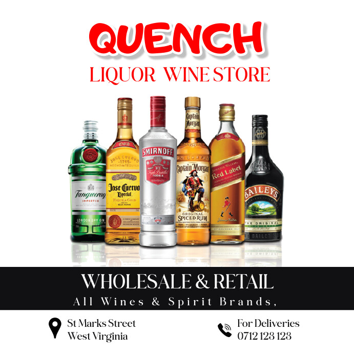 Copy of Maximalist Wines And Spirits Store Poster In | PosterMyWall