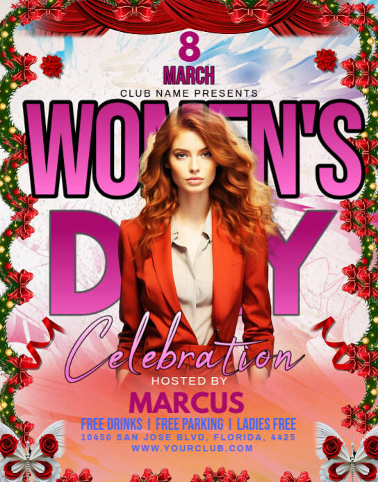 Copy of Maximalist Women's Day Celebration Poster/wallboard | PosterMyWall