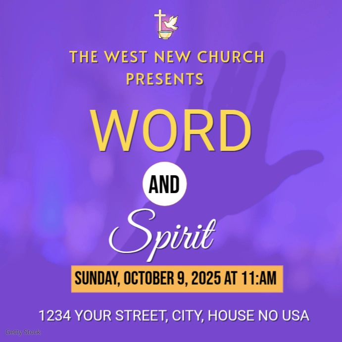 Maximalist Word And Spirit Instagram Post Template | PosterMyWall