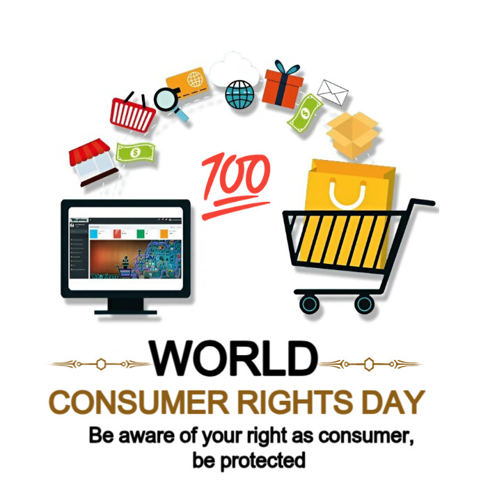 Copy of Maximalist World Consumer Rights Day Instagram Post | PosterMyWall