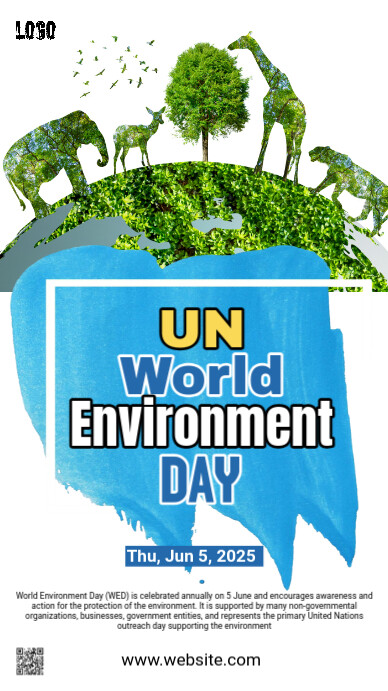 Maximalist World Environment Day Whatsapp Status Template | PosterMyWall