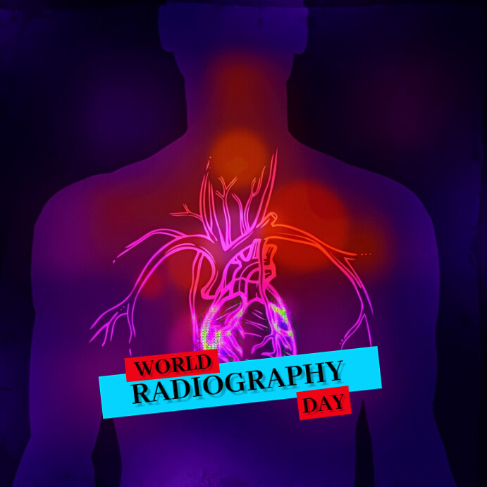 Plantilla de Maximalist World Radiography Day Poster | PosterMyWall