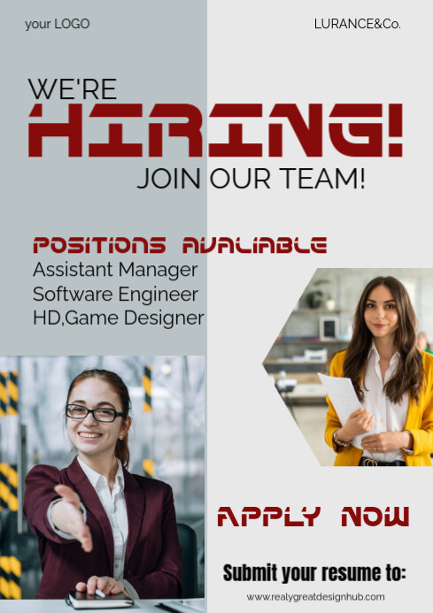 Plantilla de maximu job hiring poster and flyers 2025 | PosterMyWall