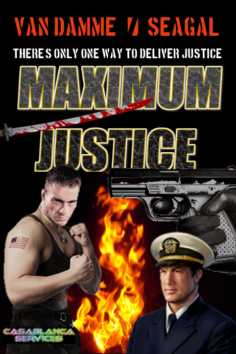 Plantilla de MAXIMUM JUSTICE | PosterMyWall