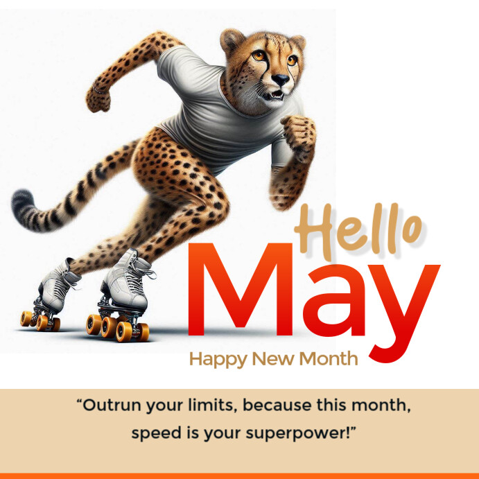 May, may 1, may new month, may 1 celebration Template | PosterMyWall
