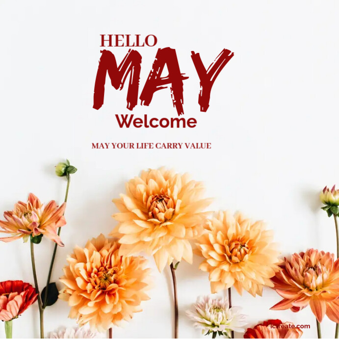 MAY 1 Template | PosterMyWall