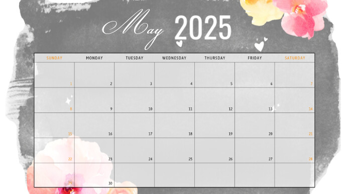 Copy of May calendar | PosterMyWall