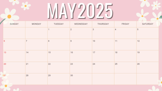 May calendar Template | PosterMyWall