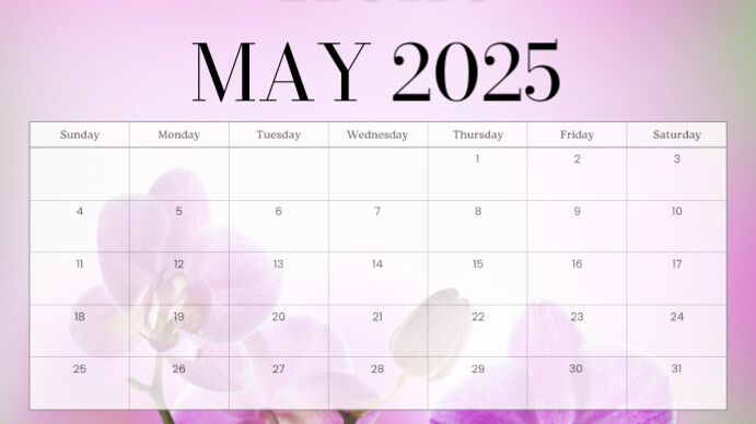 May calendar Template | PosterMyWall