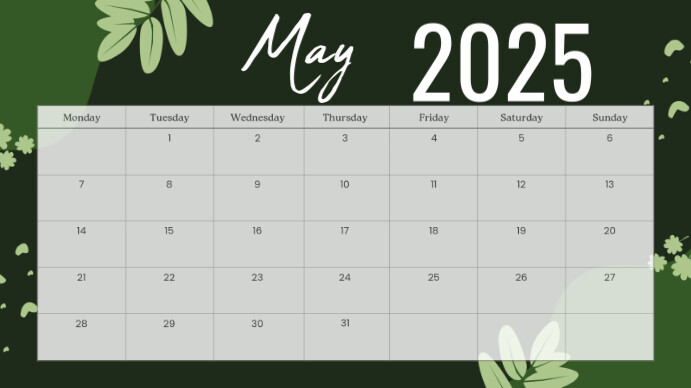May calendar Template | PosterMyWall