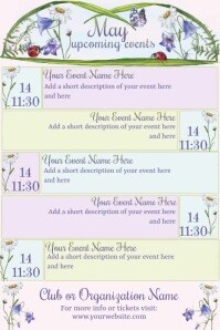 May Calendar Template | PosterMyWall