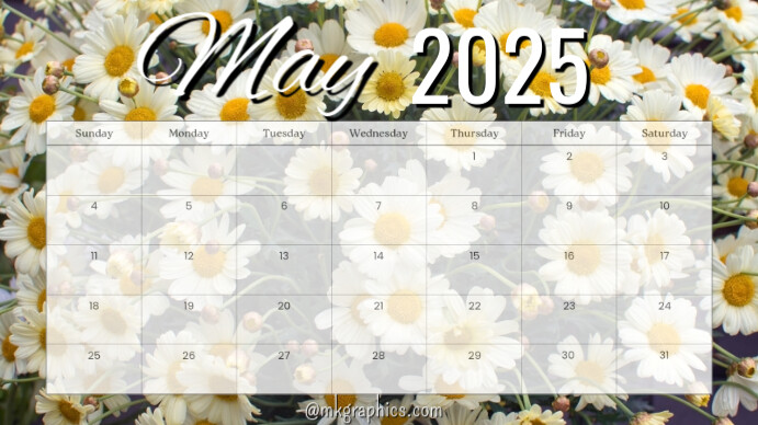 May calendar Template | PosterMyWall