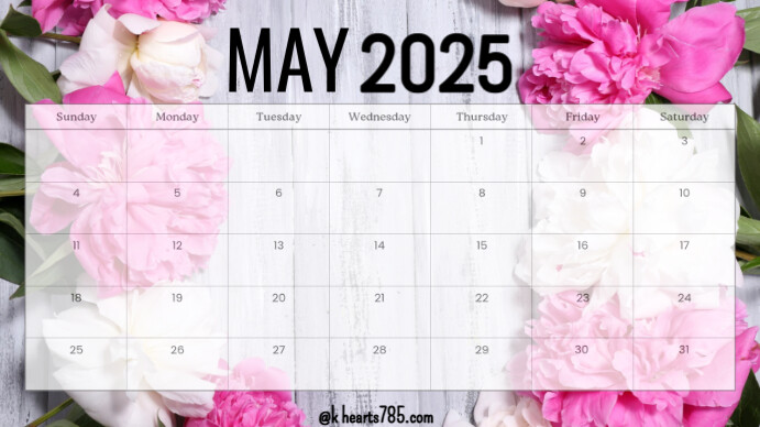 May calendar Template | PosterMyWall