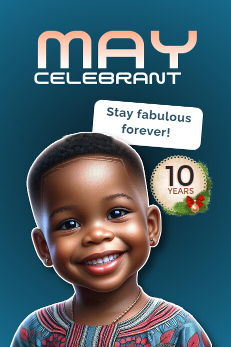 May celebrant Template | PosterMyWall