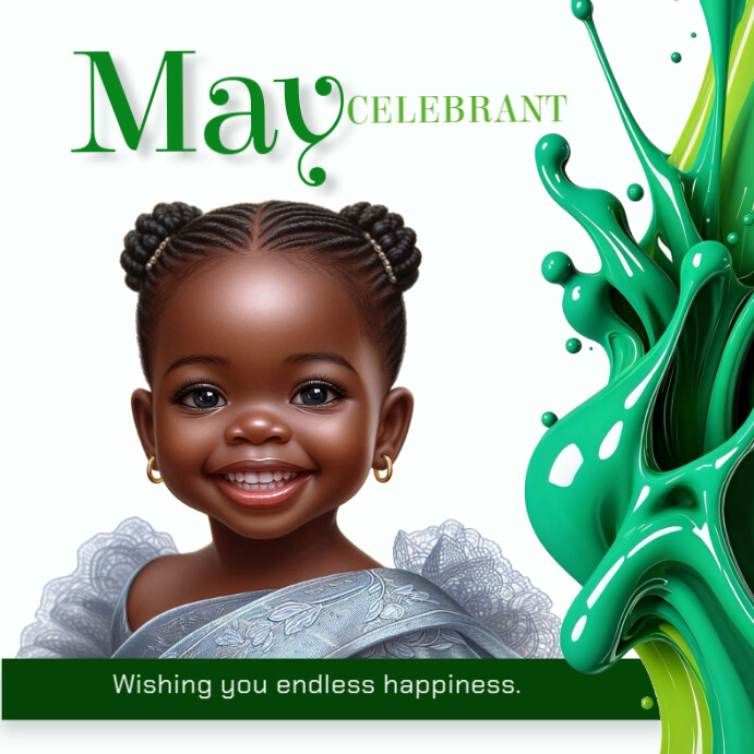 Copy of May celebrant | PosterMyWall