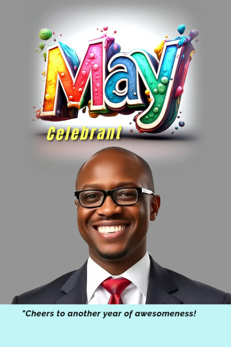 May celebrant Template | PosterMyWall