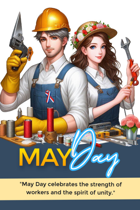 May day Template | PosterMyWall