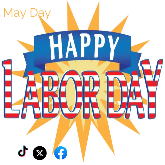 Plantilla de May Day | PosterMyWall