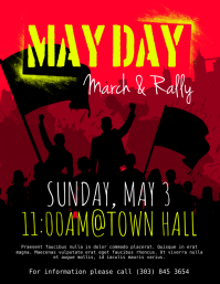 May Day Flyer Template | PosterMyWall