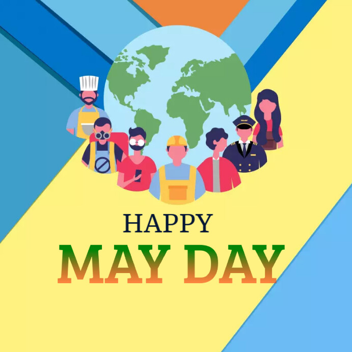 Plantilla de May Day Instagram Post | PosterMyWall